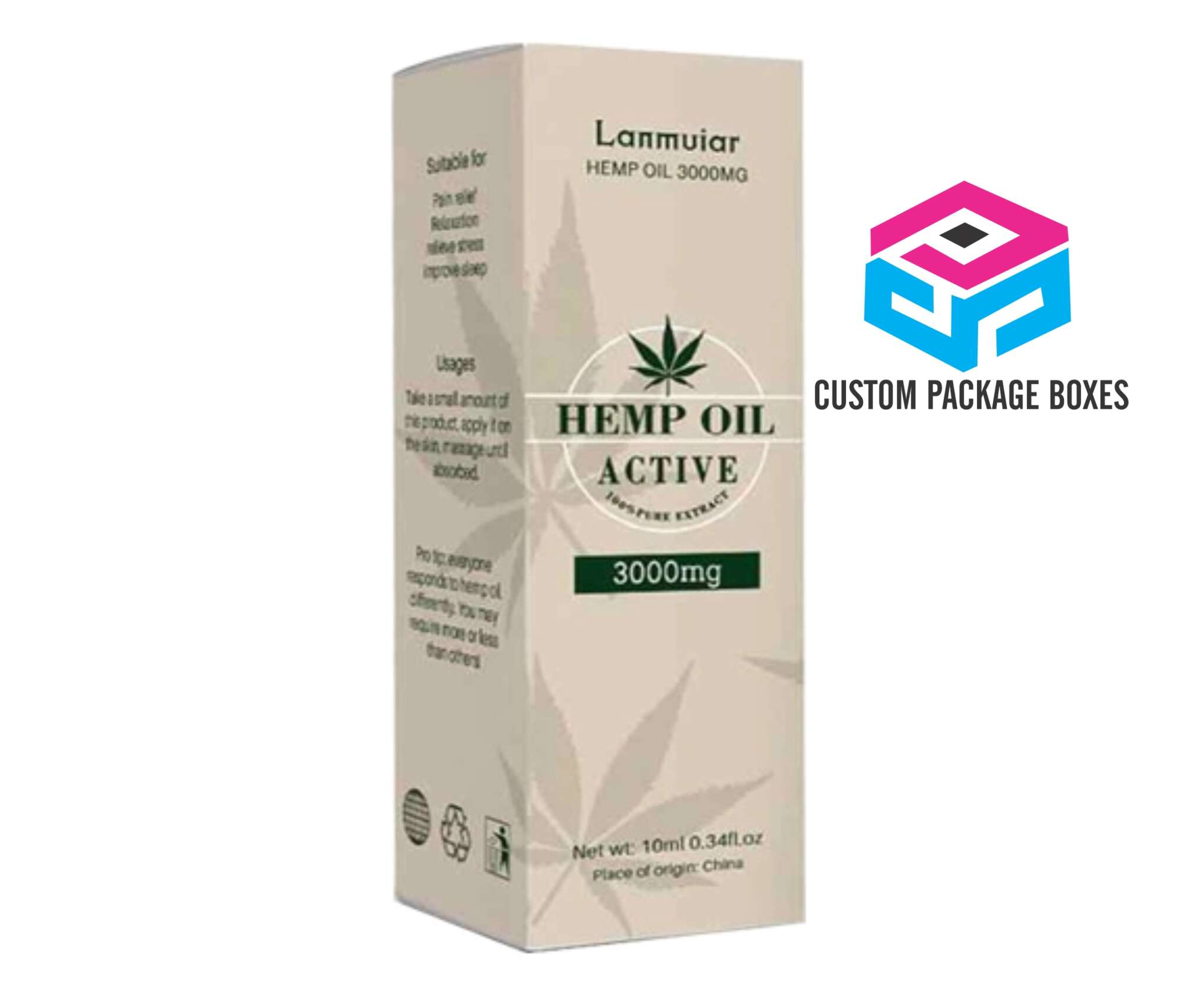 CUSTOM CBD OIL BOXES - Custom Package Boxes | Printed CBD Oil Boxes